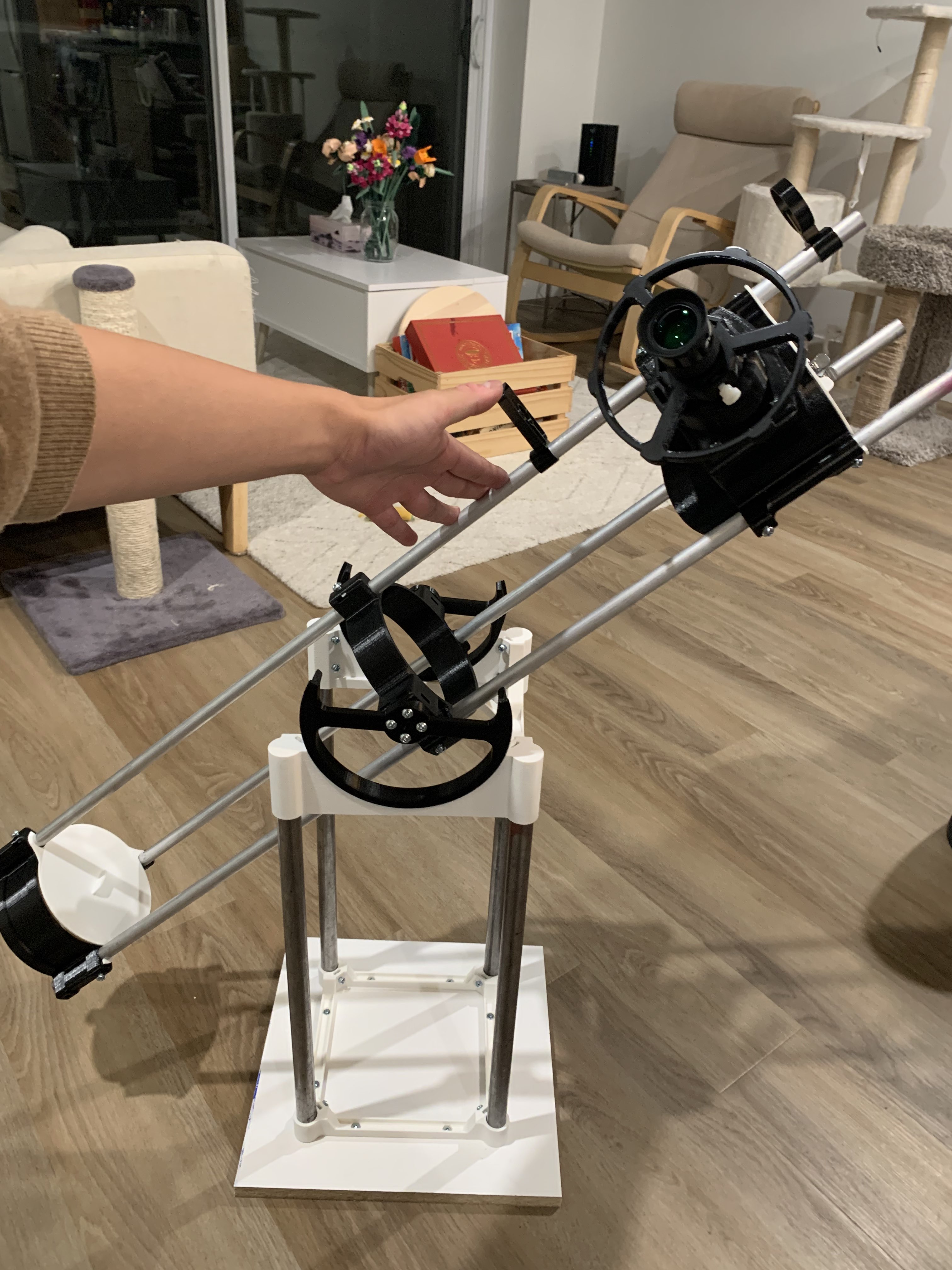 Hadley Telescope Rocker Frame for 3/4'' steel tube by Drom0s | Download ...