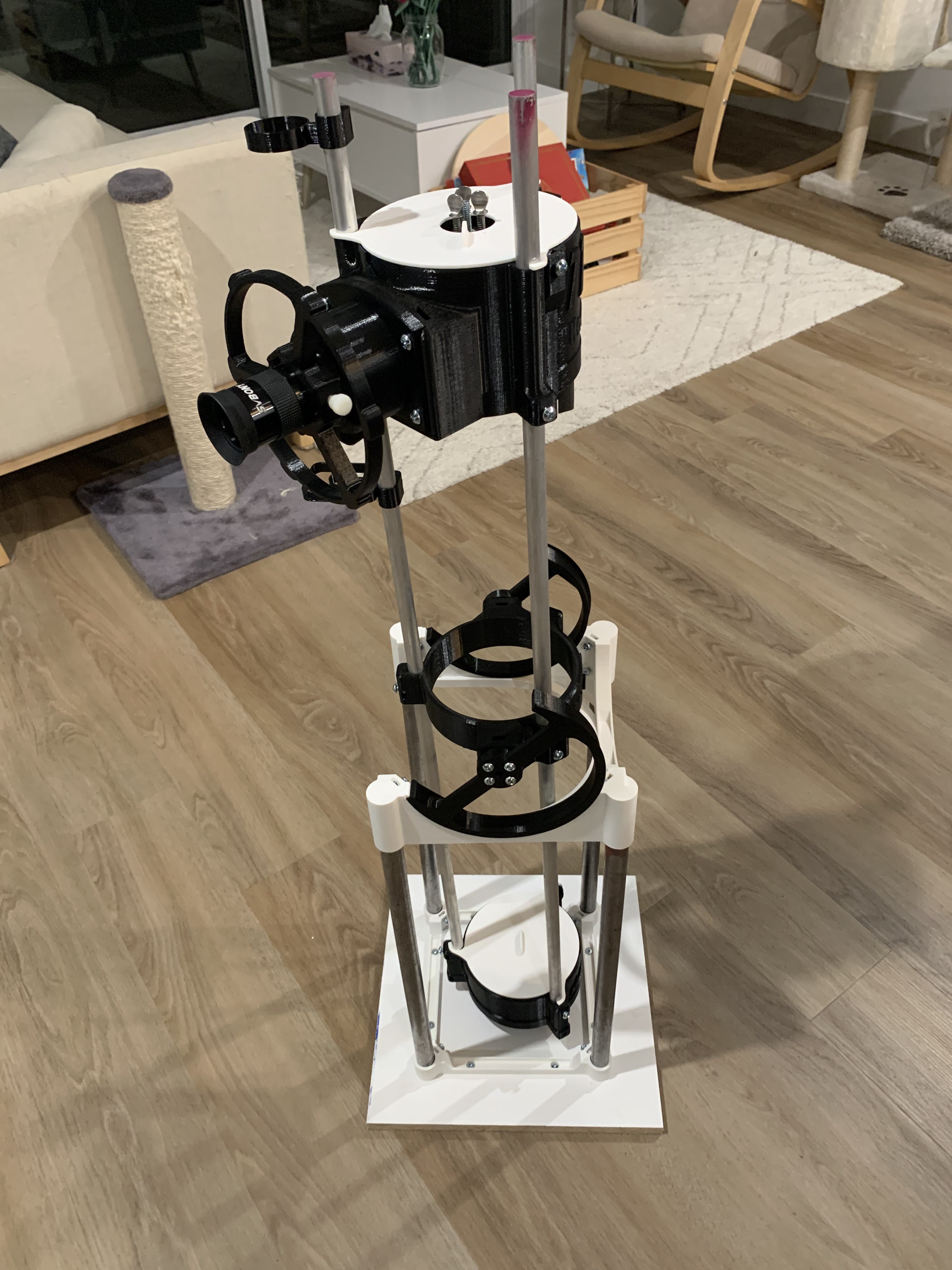 Hadley Telescope Rocker Frame for 3/4'' steel tube by Drom0s | Download ...