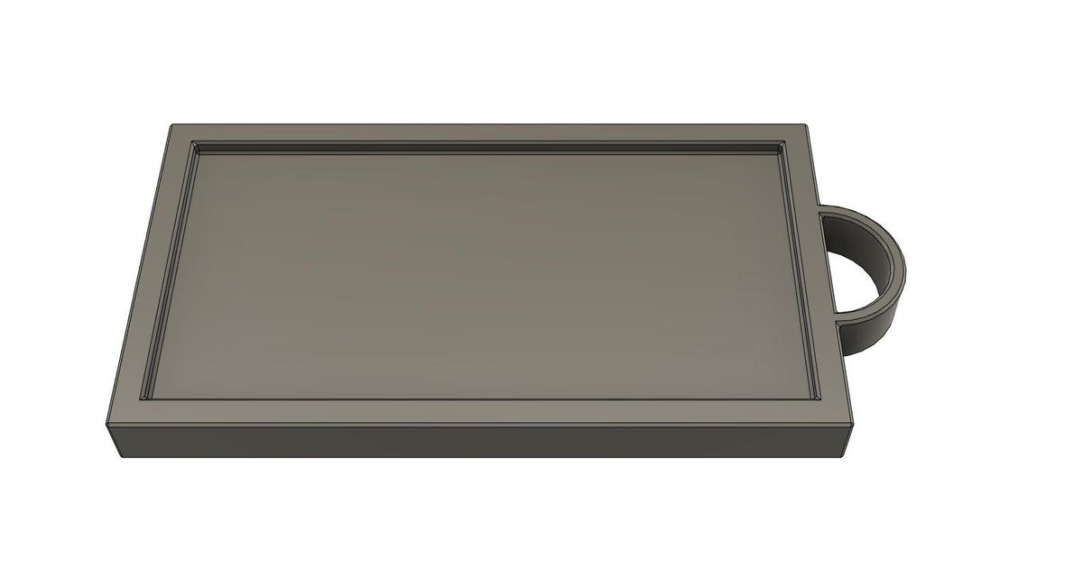 Keychain (add your own text) by Danielle | Download free STL model ...