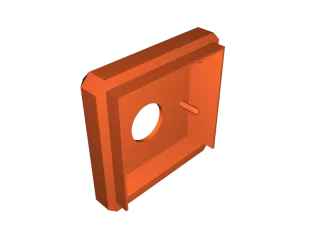 RPi camera holder - back by Thomas Nguyen | Download free STL model ...