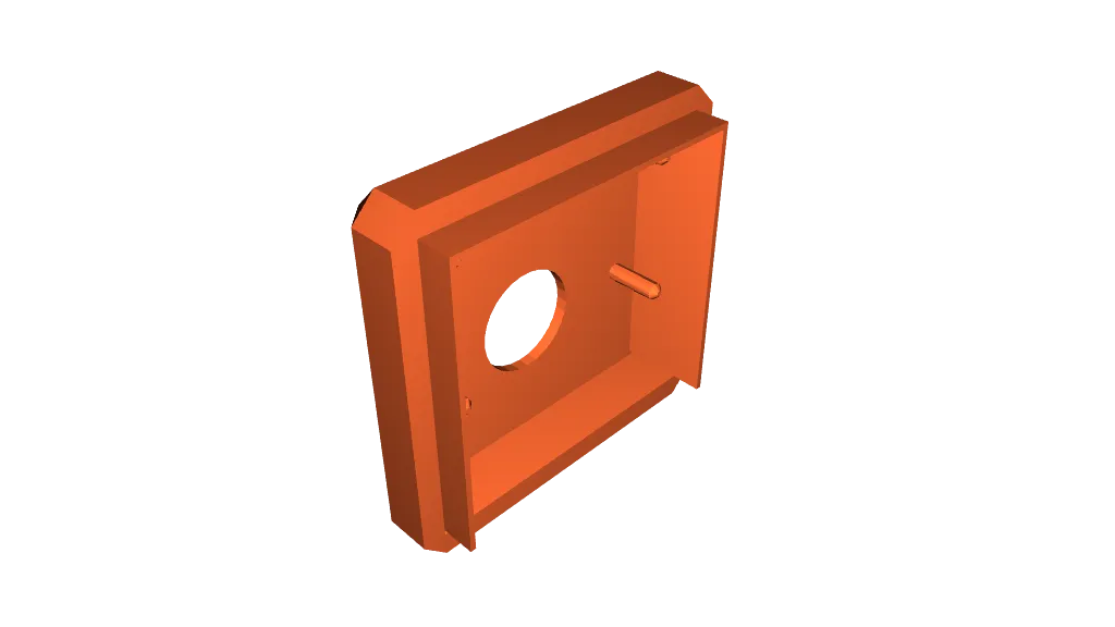 RPi camera holder - back by Thomas Nguyen | Download free STL model ...