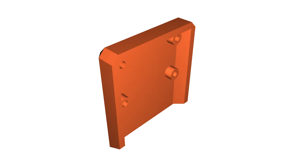 RPi camera holder - front by Thomas Nguyen | Download free STL model ...