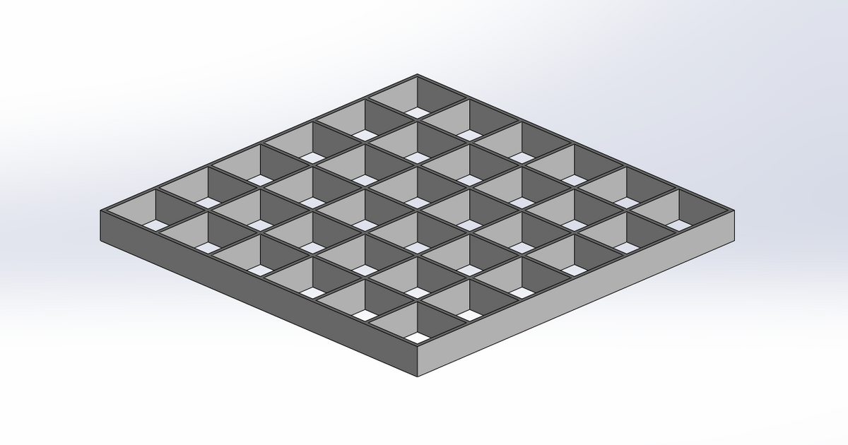 Egg light crate by 2B-3D | Download free STL model | Printables.com