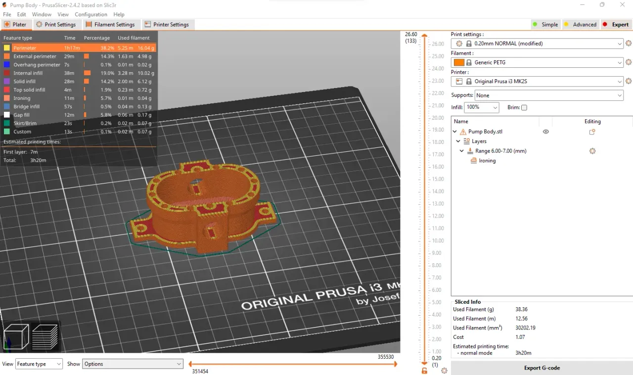 Gear Pump by PistonHead2k | Download free STL model | Printables.com