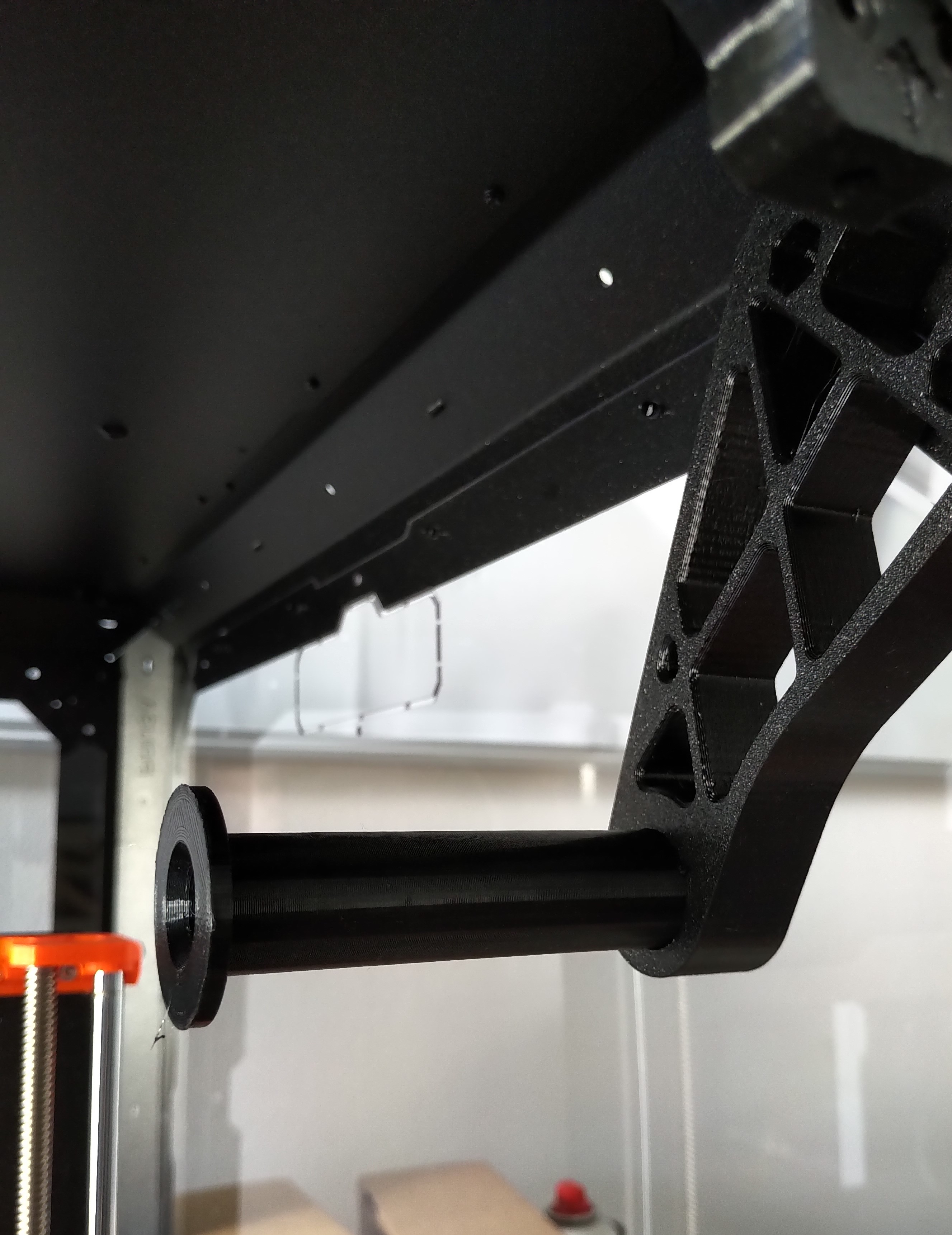 Prusa Enclosure Spool Holder Rod / Arm by Lars | Download free STL ...