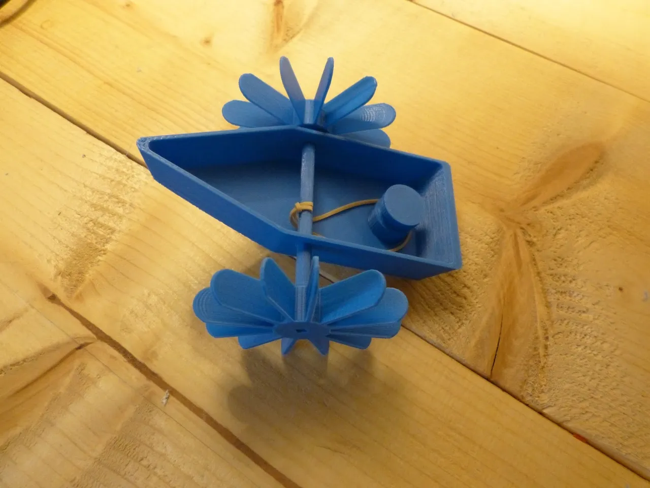 Peddle Wheel Boat by EricBuijs | Download free STL model | Printables.com