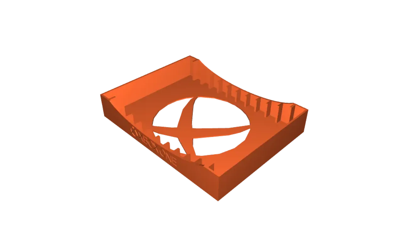 XBox One game rack by David Jones | Download free STL model ...
