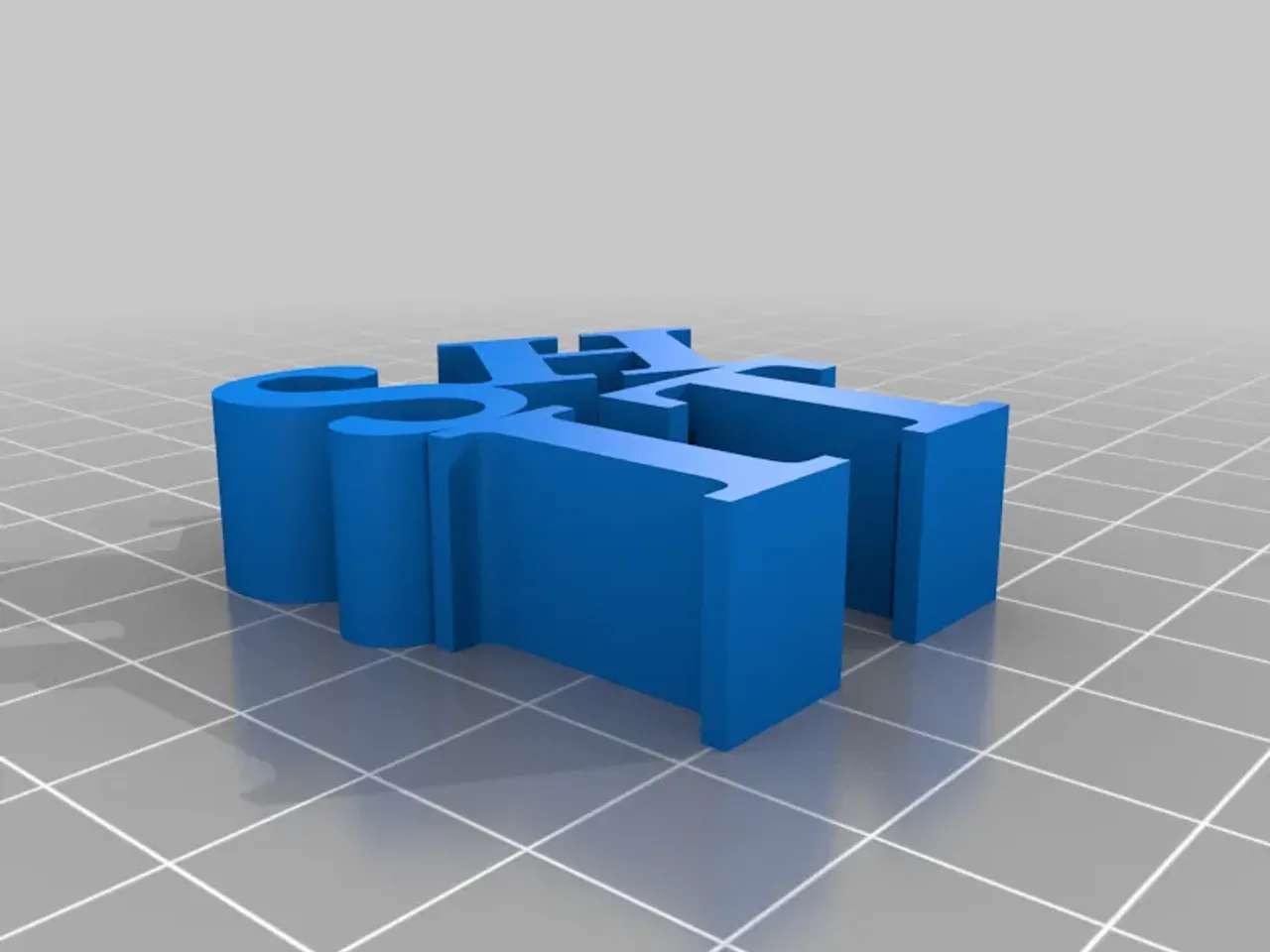 The Sweary Sculptures by David Jones | Download free STL model ...