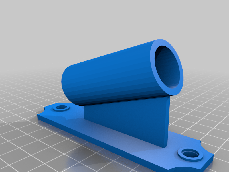 Solar Light Fence mount by David Jones | Download free STL model ...