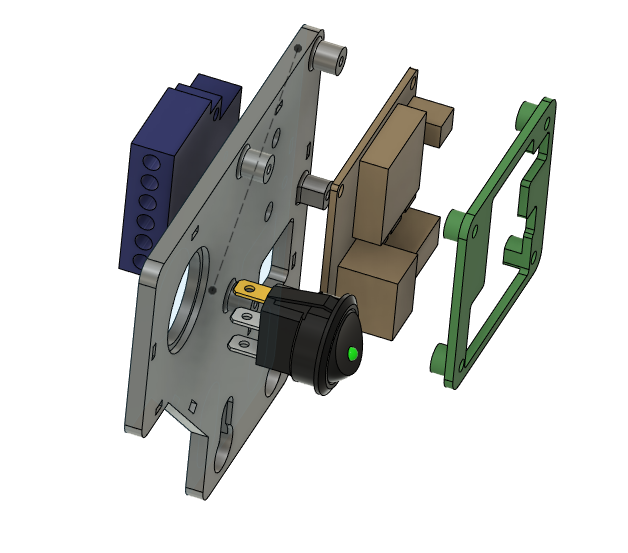 RatRig Chamber Temp Controller and Rocker Switch Mount by etotheipi ...