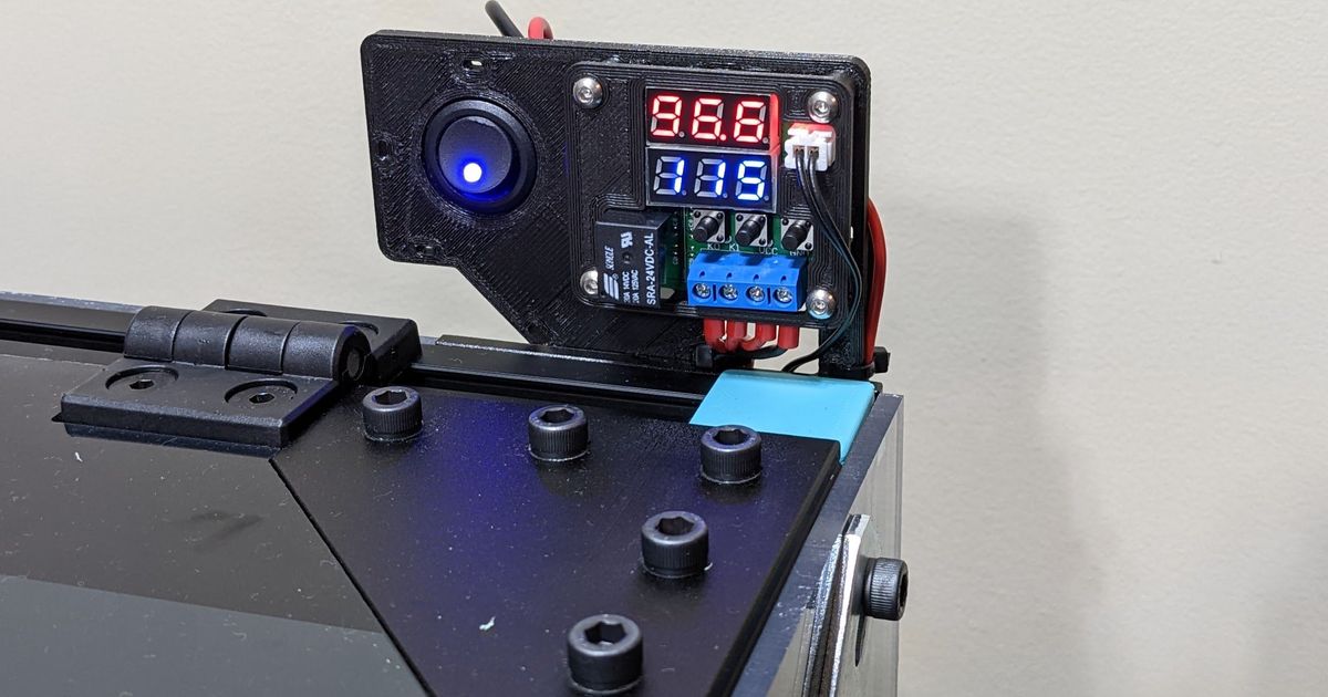 RatRig Chamber Temp Controller and Rocker Switch Mount by etotheipi ...