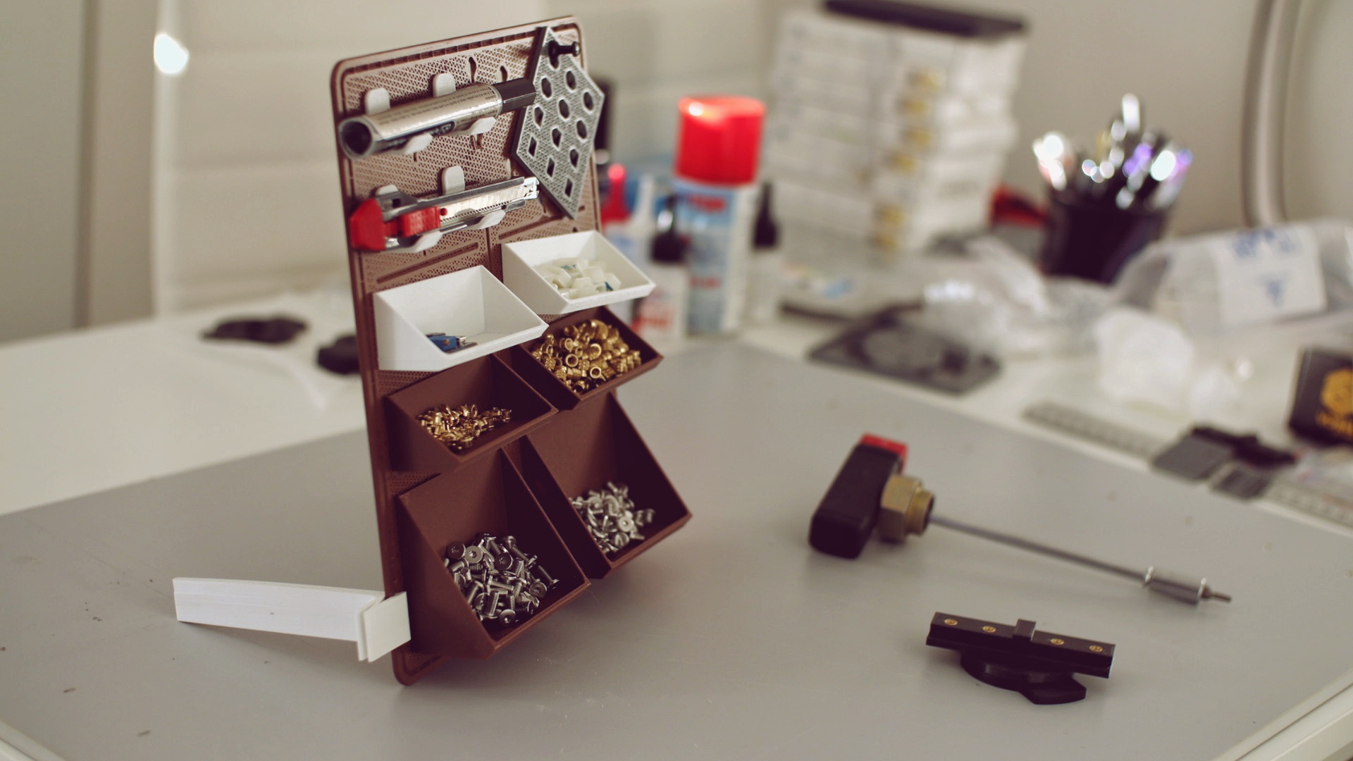 Modular pegboard organizer by Ferototh | Download free STL model ...