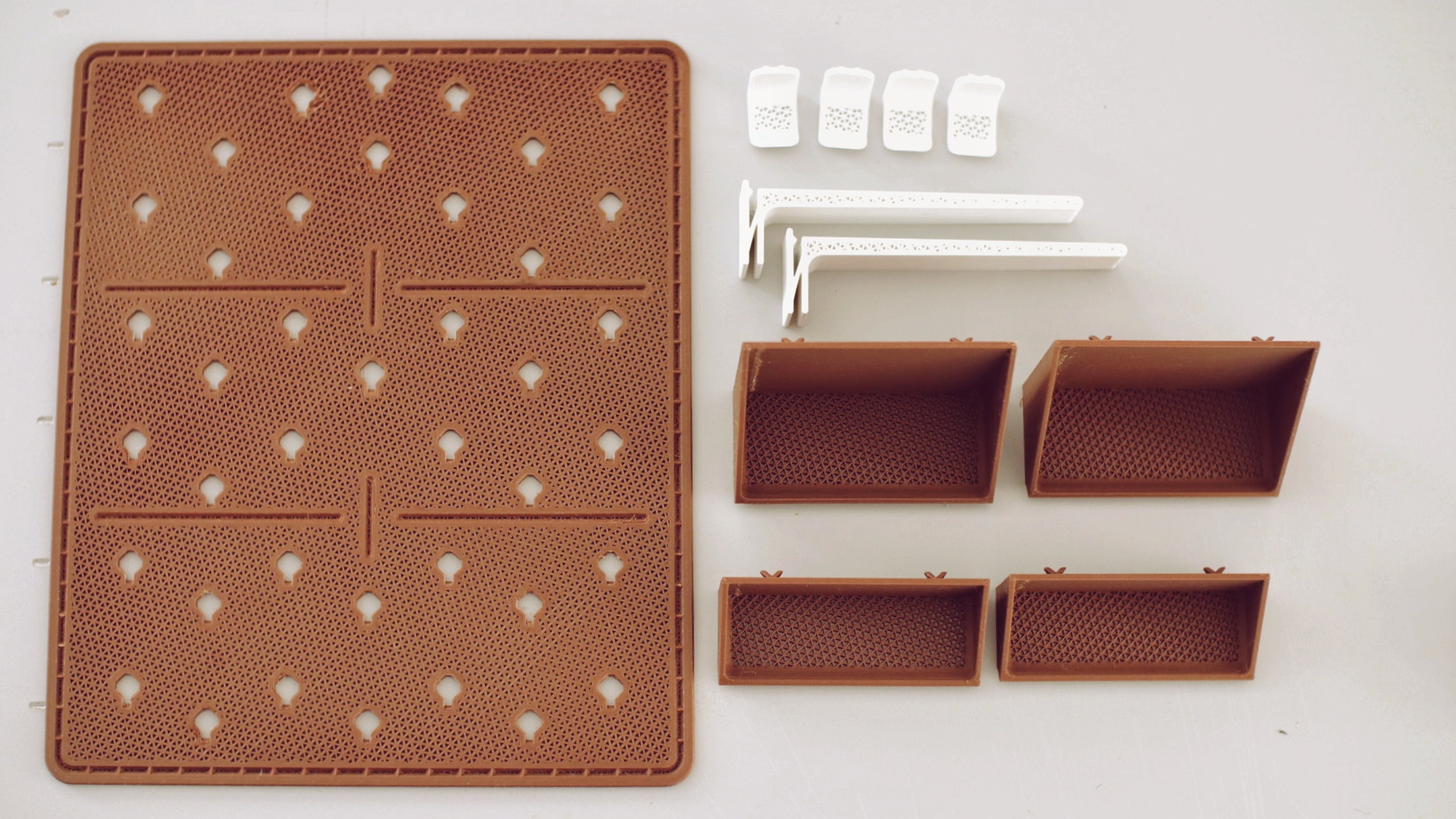 Modular pegboard organizer by Ferototh | Download free STL model ...