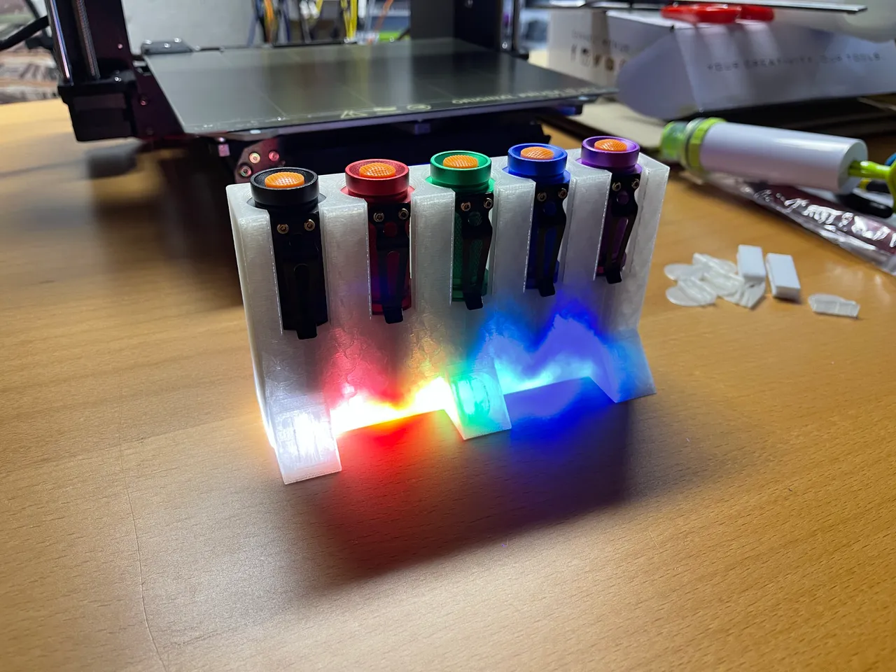 Mini Flashlight Holder by rwholst | Download free STL model ...