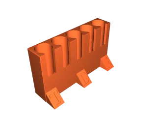 Mini Flashlight Holder by rwholst | Download free STL model ...