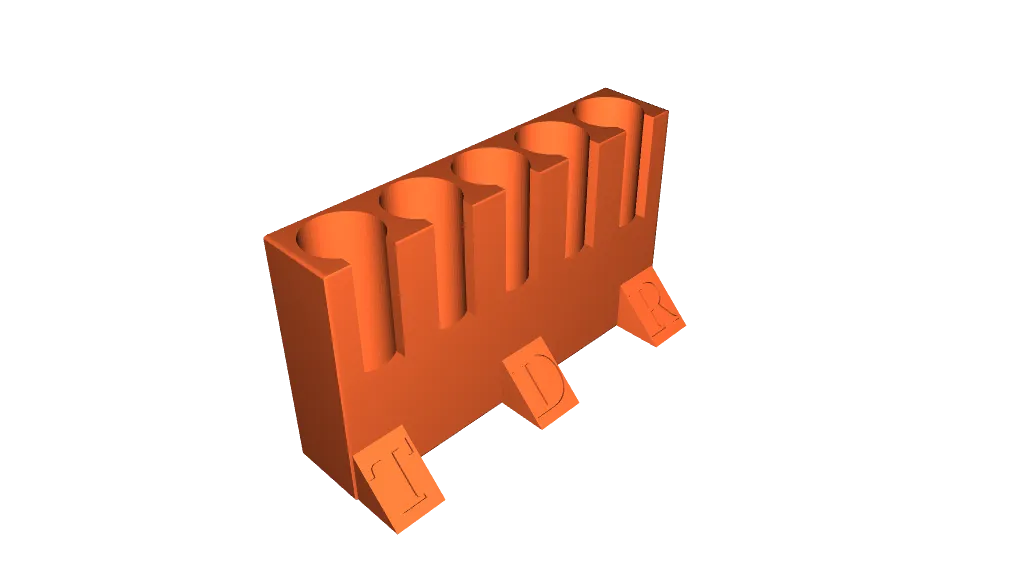 Mini Flashlight Holder by rwholst | Download free STL model ...