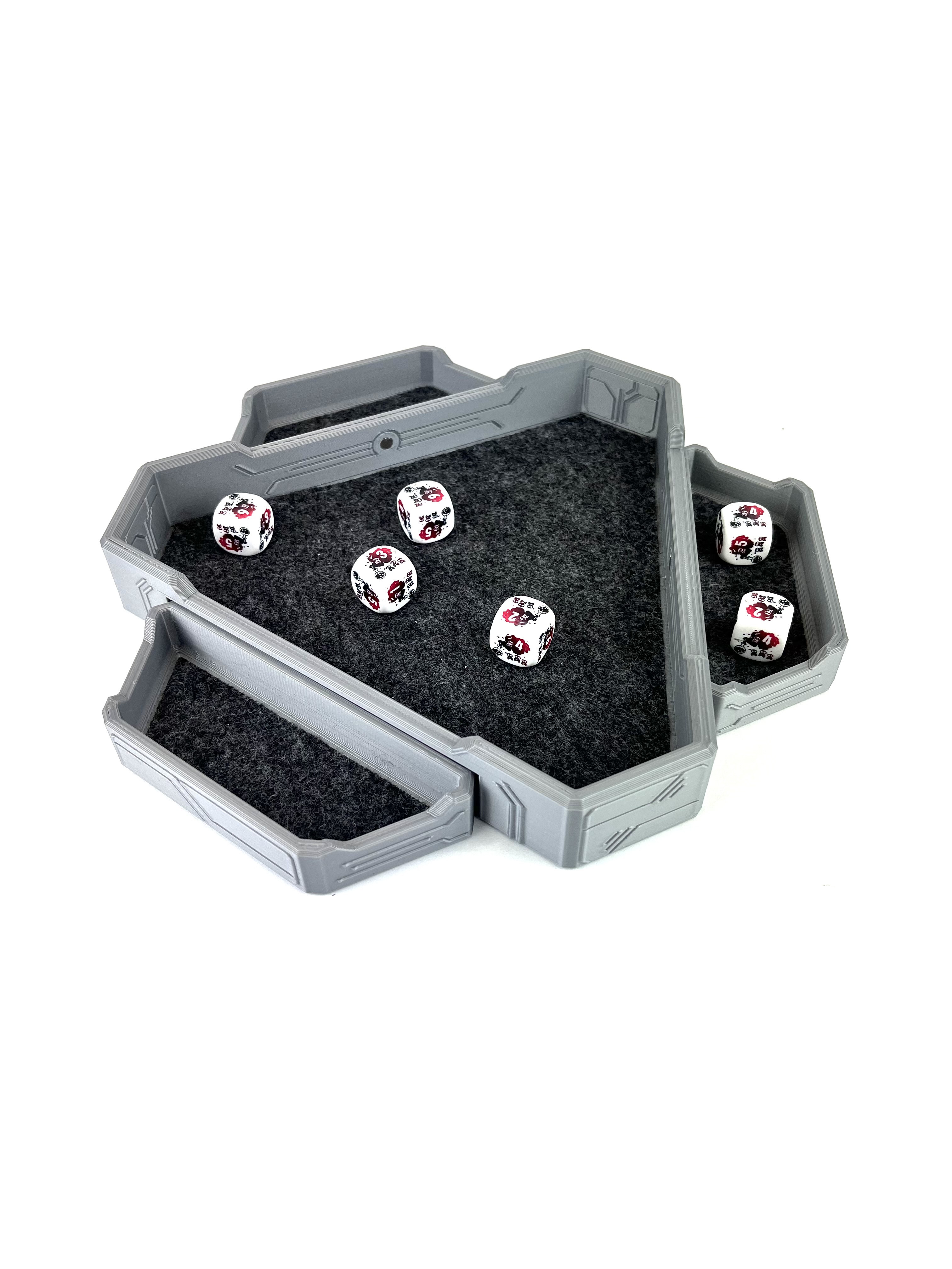 Sci-fi Modular Dice Tray for ISS Vanguard by newHamr | Download free ...