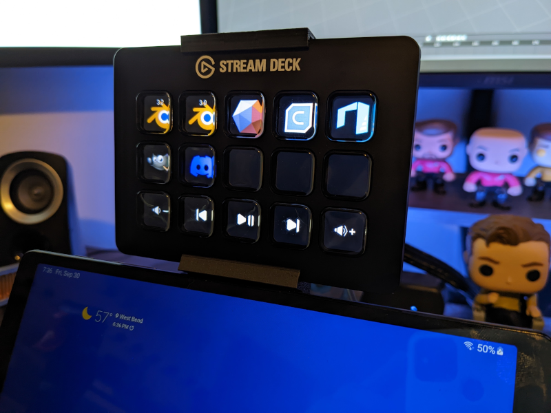 Stream Deck Stand by Greg S | Download free STL model | Printables.com