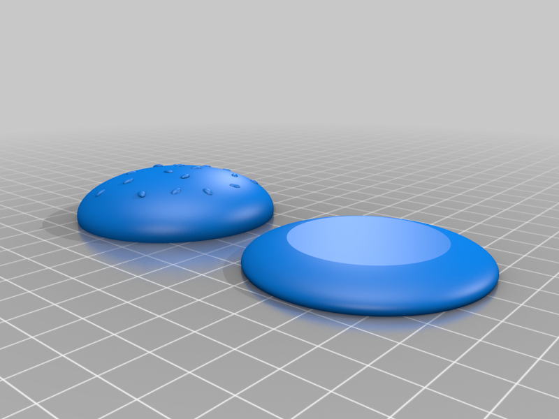 Mini Burger bun by Greg S | Download free STL model | Printables.com