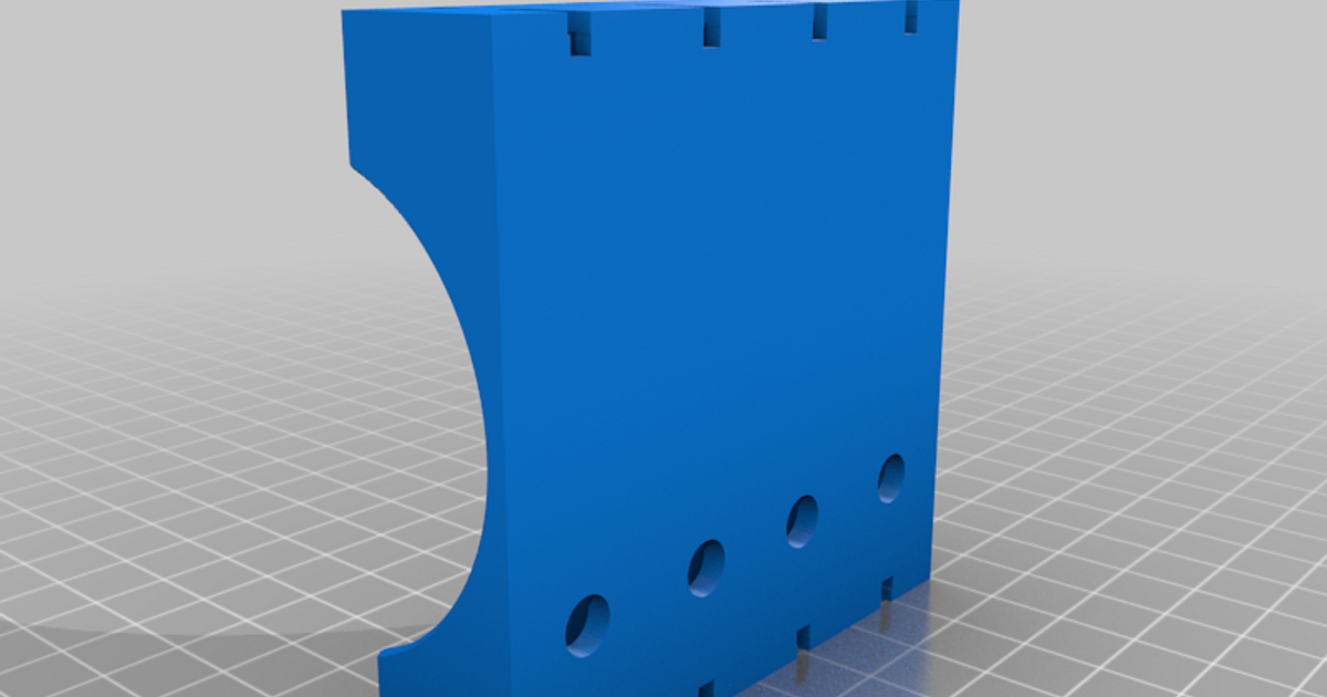 18650 4 slot Battery Holder by darksplat | Download free STL model | Printables.com