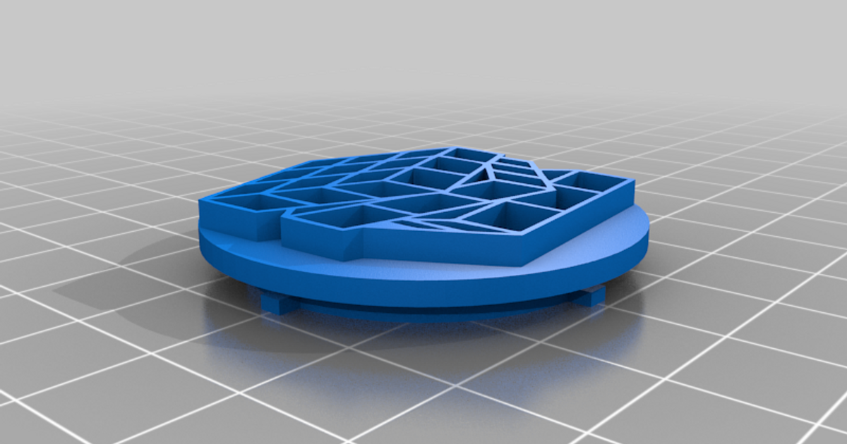 Rubik's Cube Popsocket with Tiles by Cubemusing | Download free STL ...