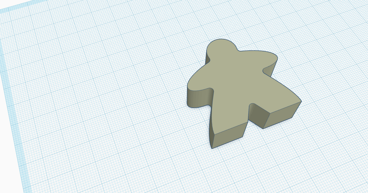 meeple-solid by pseudohero | Download free STL model | Printables.com