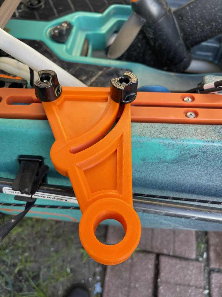 Stake Out Pole Holder by David B | Download free STL model | Printables.com