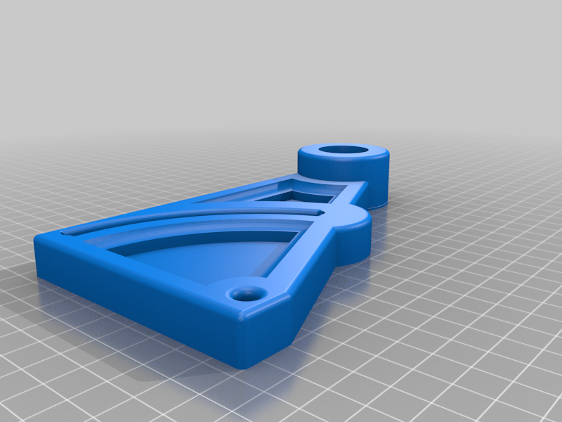 Stake Out Pole Holder by David B | Download free STL model | Printables.com