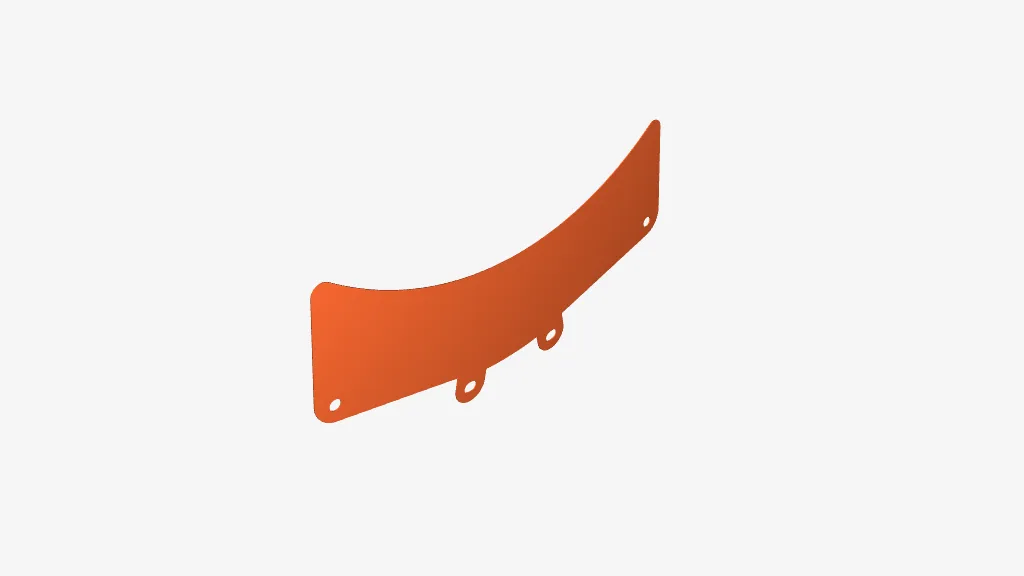 Add-on Top Shield/Visor - US/A4 by FlyBy Tom | Download free STL model ...