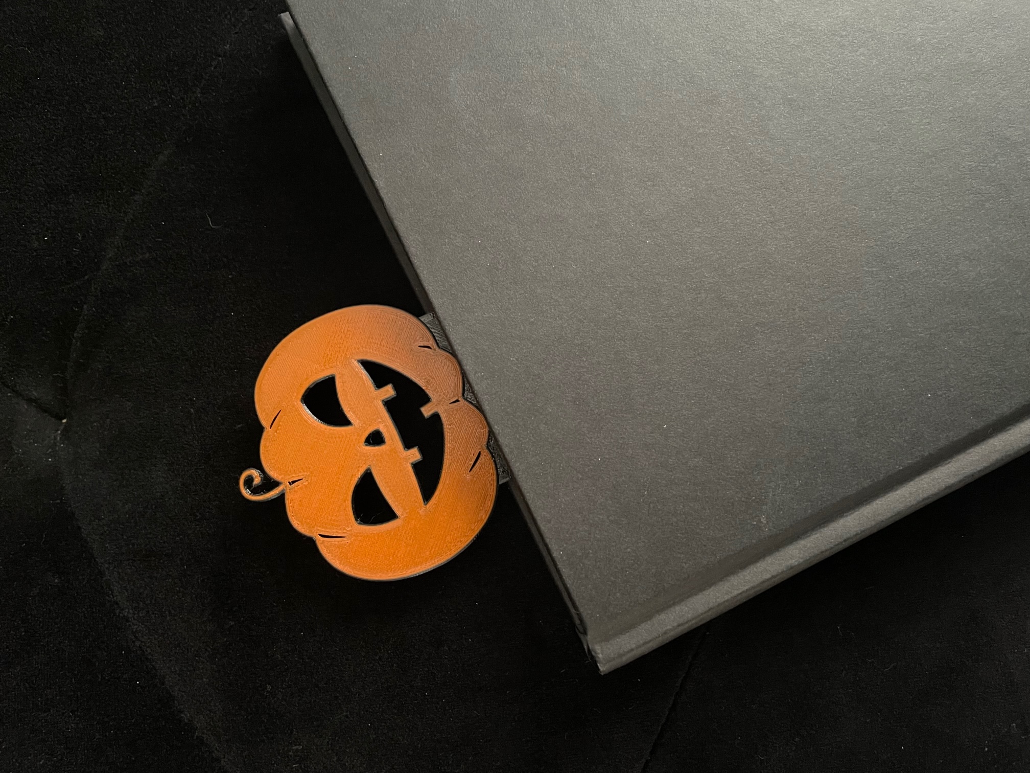 Pumpkin Bookmark by Neily | Download free STL model | Printables.com