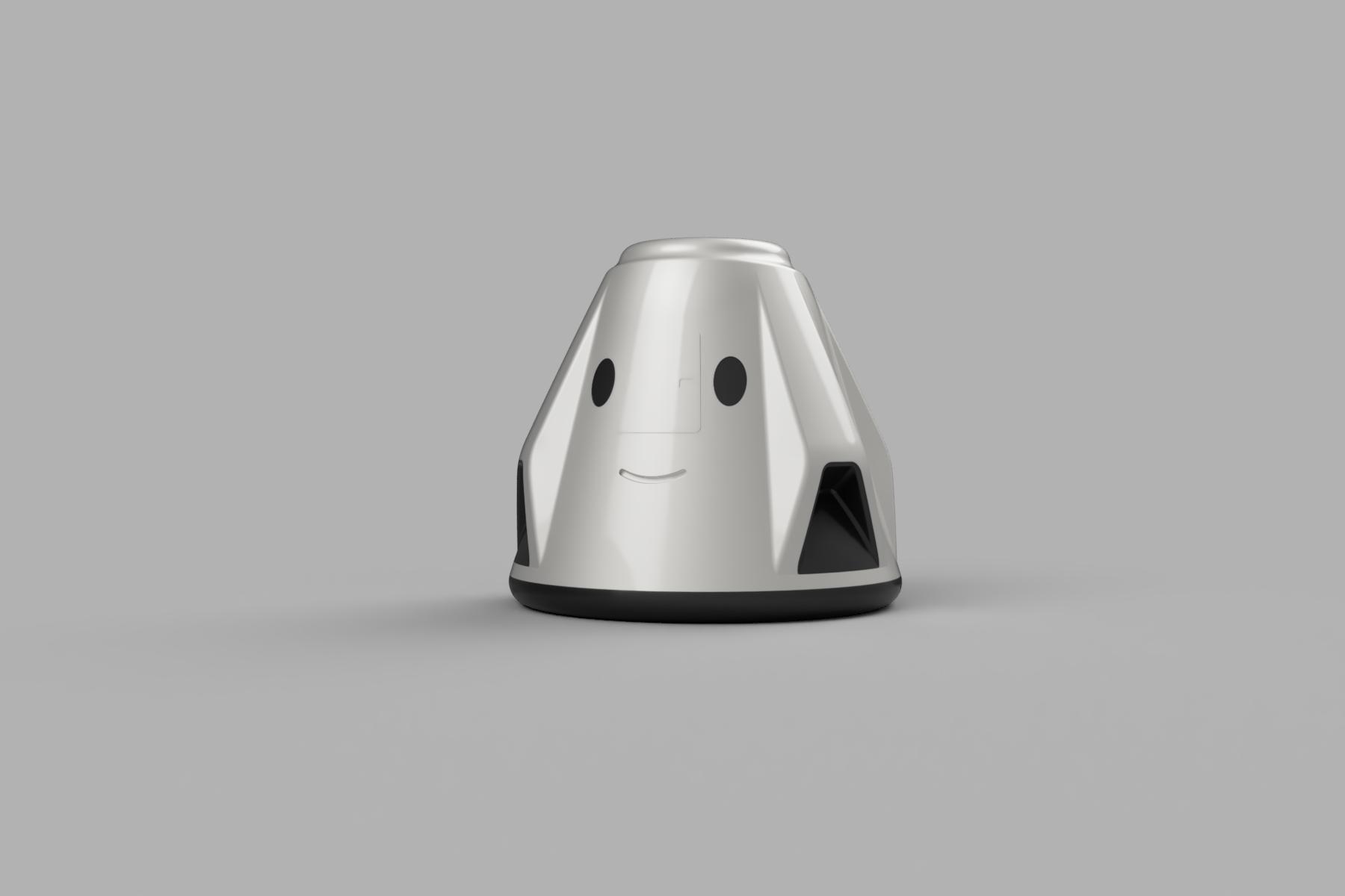 Happy Space Capsule Vase Mode Cup or Planter by rh224 | Download free ...