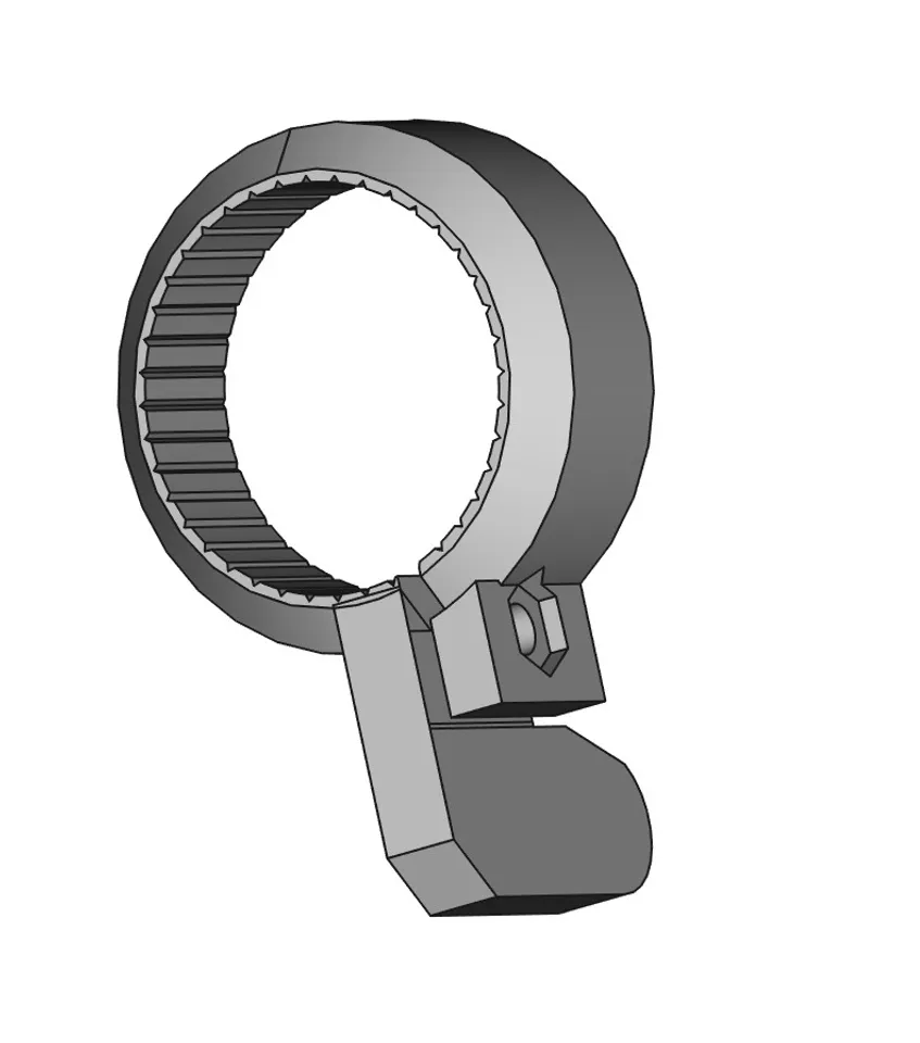 Thumb support for motorcycle throttle grip by Alex Huysegoms | Download ...