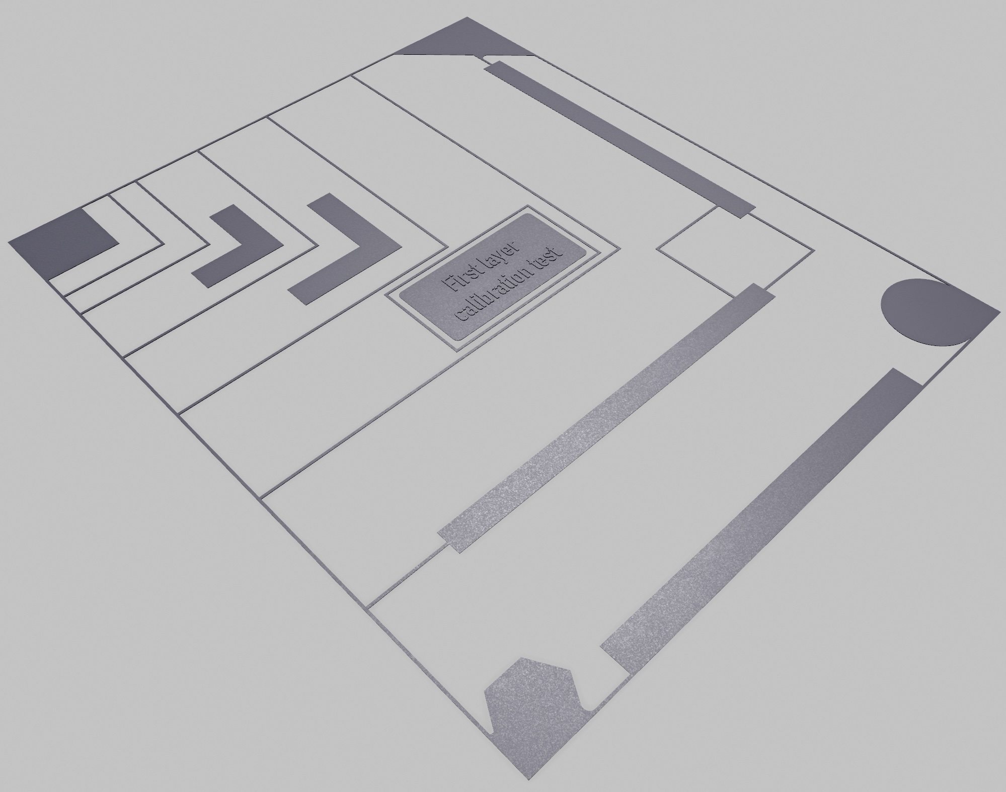 Layer Calibration Pattern By G Design Download Free Stl Model