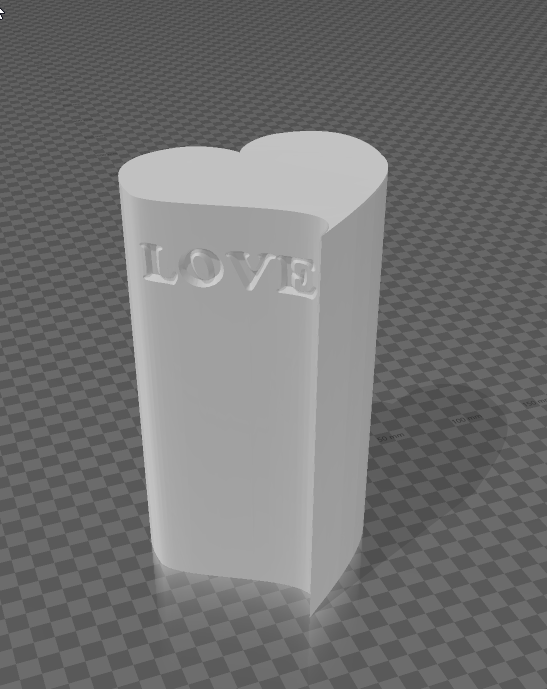 The "LOVE Heart Vase" by Johination | Download free STL model ...