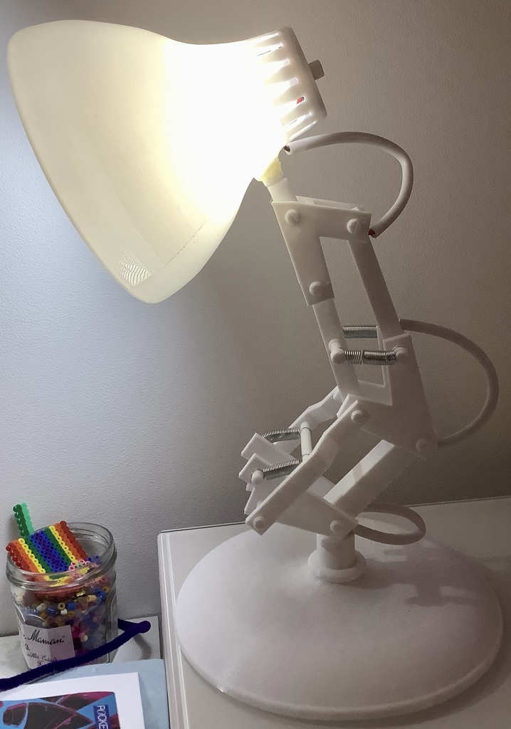 Luxo Jr for 200x200mm printer with Led light by EloRaf | Download free ...