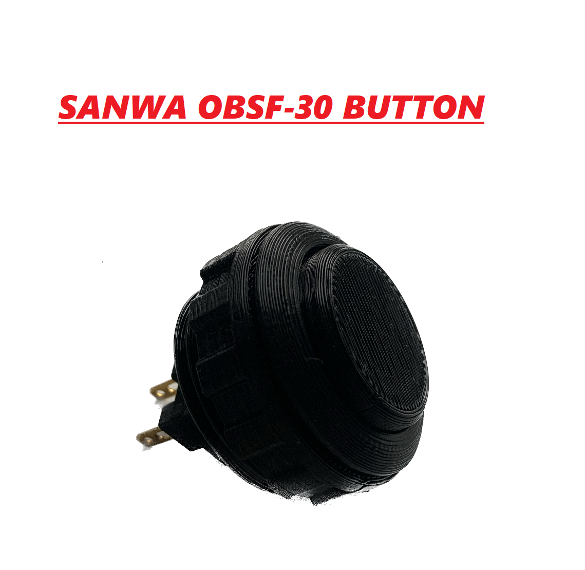 SANWA OBSF-30 ARCADE BUTTON by KasZap | Download free STL model ...