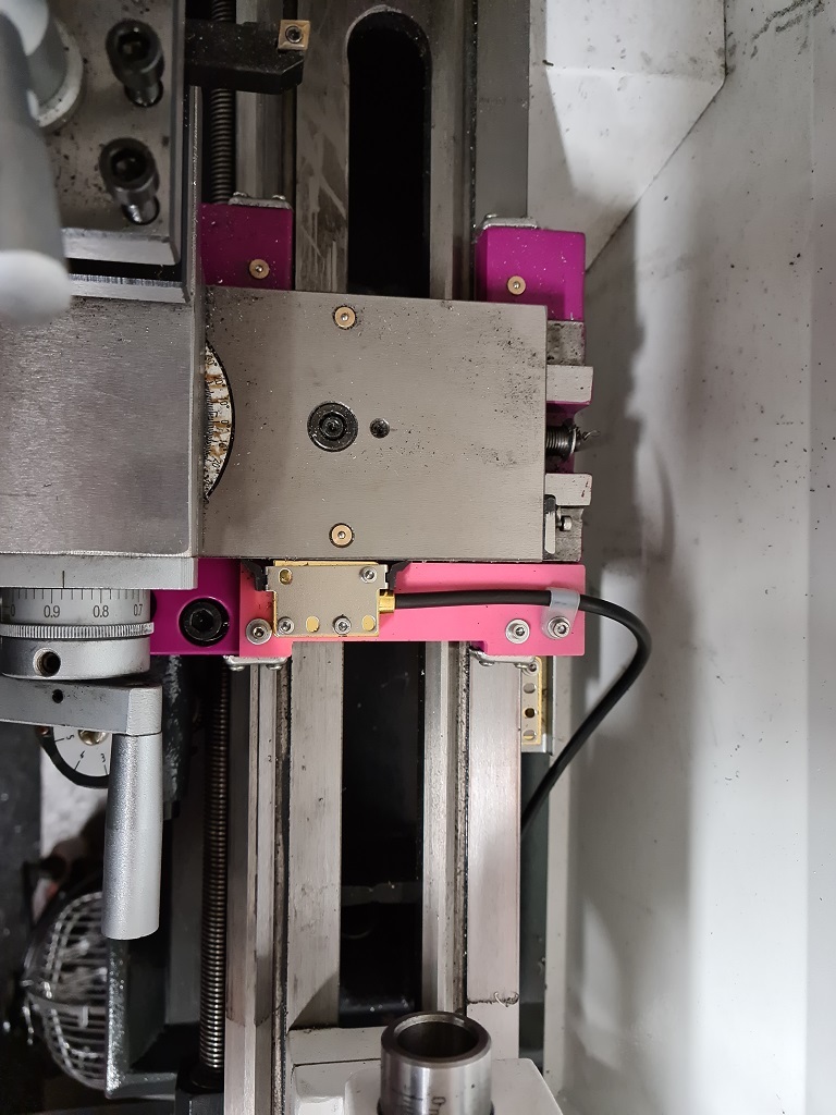TU-2004V Bench Lathe DRO5 Cross Slide Sensor Bracket by David Deeds ...