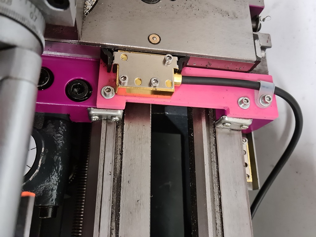 TU-2004V Bench Lathe DRO5 Cross Slide Sensor Bracket by David Deeds ...