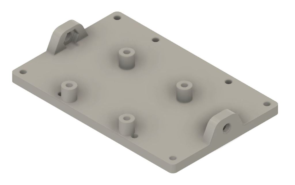 Raspberry Pi 4 Mounting Plate for High Quality Camera by David Deeds ...
