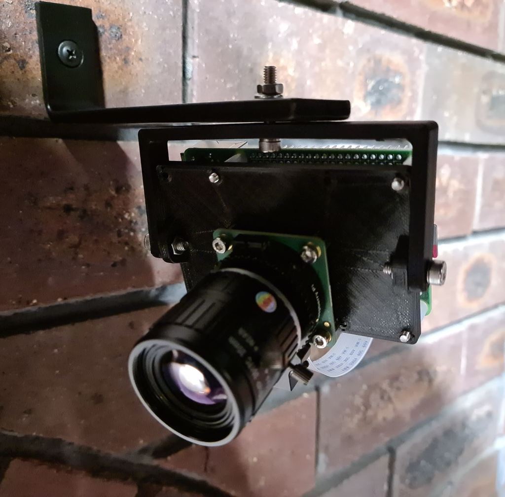 Raspberry Pi 4 Mounting Plate for High Quality Camera by David Deeds ...