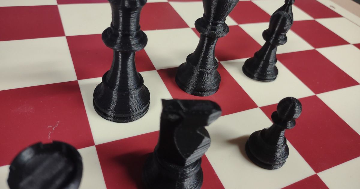 my chess set by wyojustin | Download free STL model | Printables.com