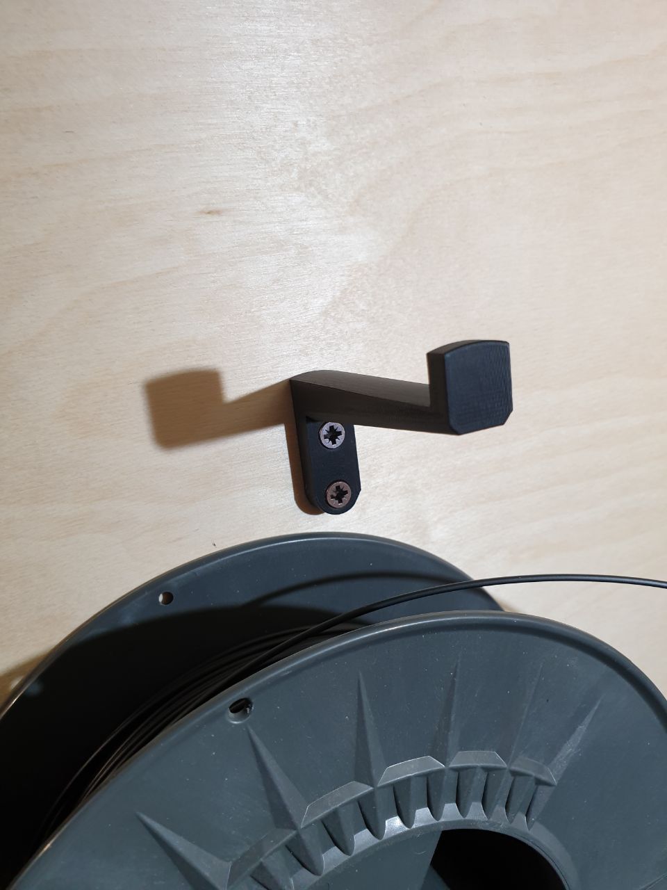 Filament spool hanger by m8 | Download free STL model | Printables.com