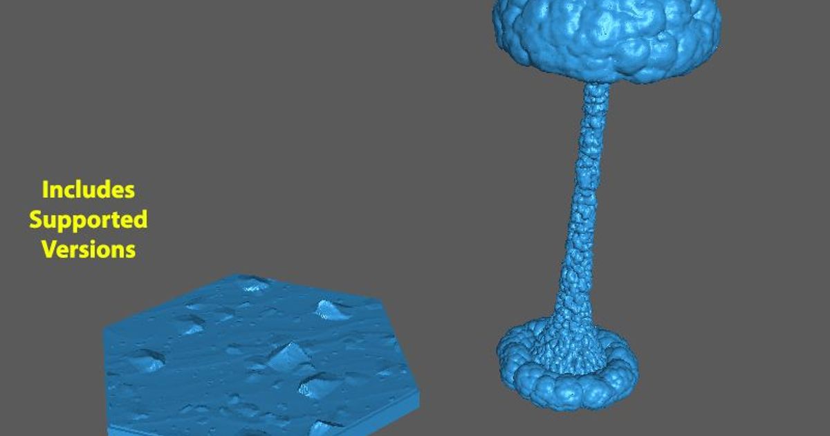 Battletech textured base and micro-nuke blast by np-dev | Download free ...