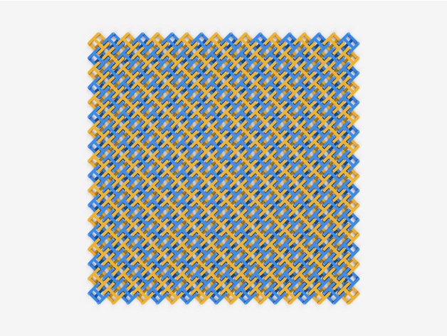 Chainmail - Dual Extrusion 3D Printable Fabric by Agustin Arroyo ...