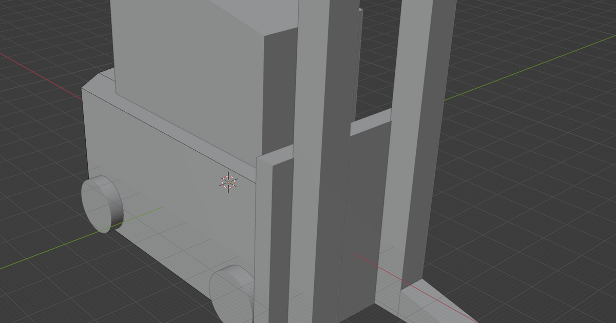 Simple Forklift by anders2090 | Download free STL model | Printables.com