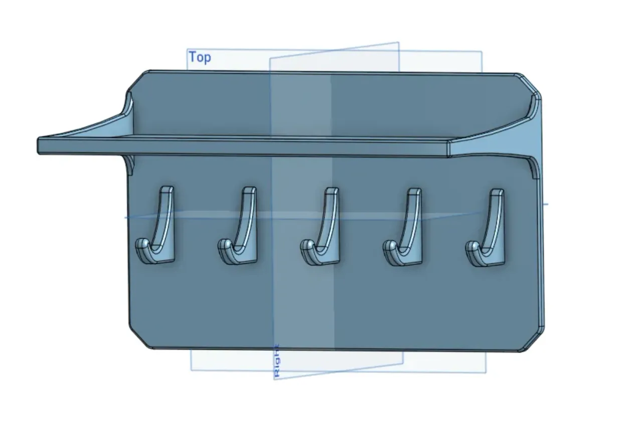 Key Holder by alfrenovsky | Download free STL model | Printables.com