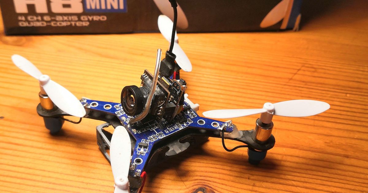 Battery holder Eachine H8 Mini / Akkuhalter Eachine H8 Mini by XDEnte | Download free STL model ...