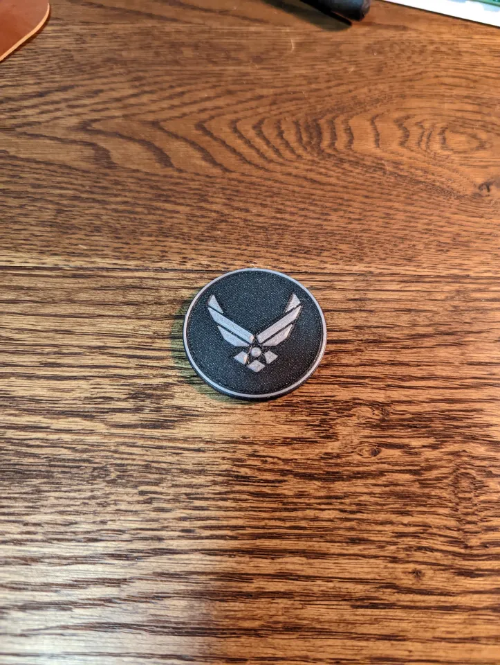 Air Force Challenge Coin by dtphantom | Download free STL model ...
