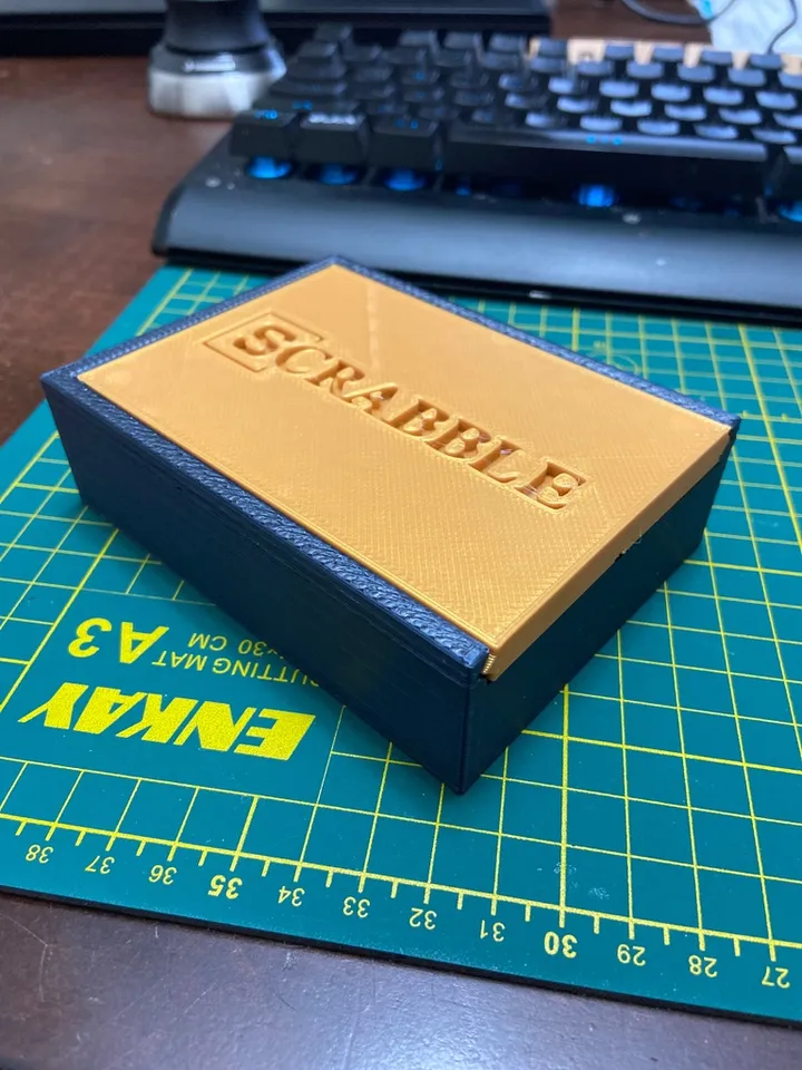 Scrabble Box by Chillhaus3D | Download free STL model | Printables.com