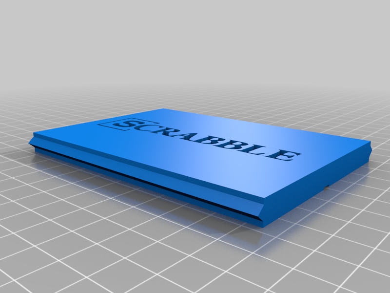 Scrabble Box by Chillhaus3D | Download free STL model | Printables.com